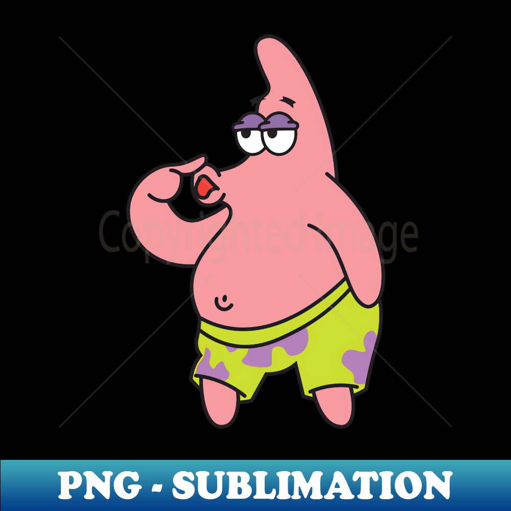 Patrick sticks out his tongue - Stylish Sublimation Digital | Inspire ...