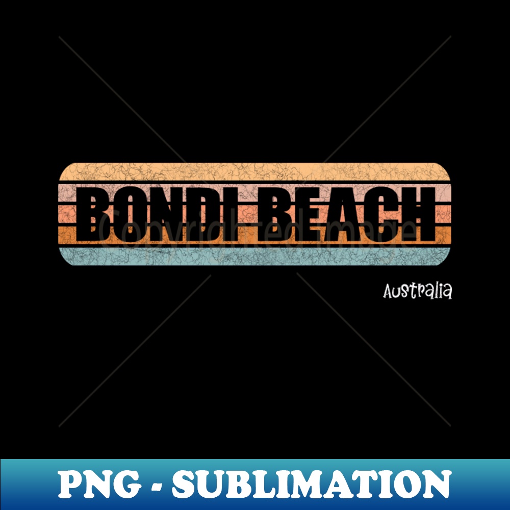 Bondi Beach - PNG Transparent Sublimation File - Enhance You | Inspire ...