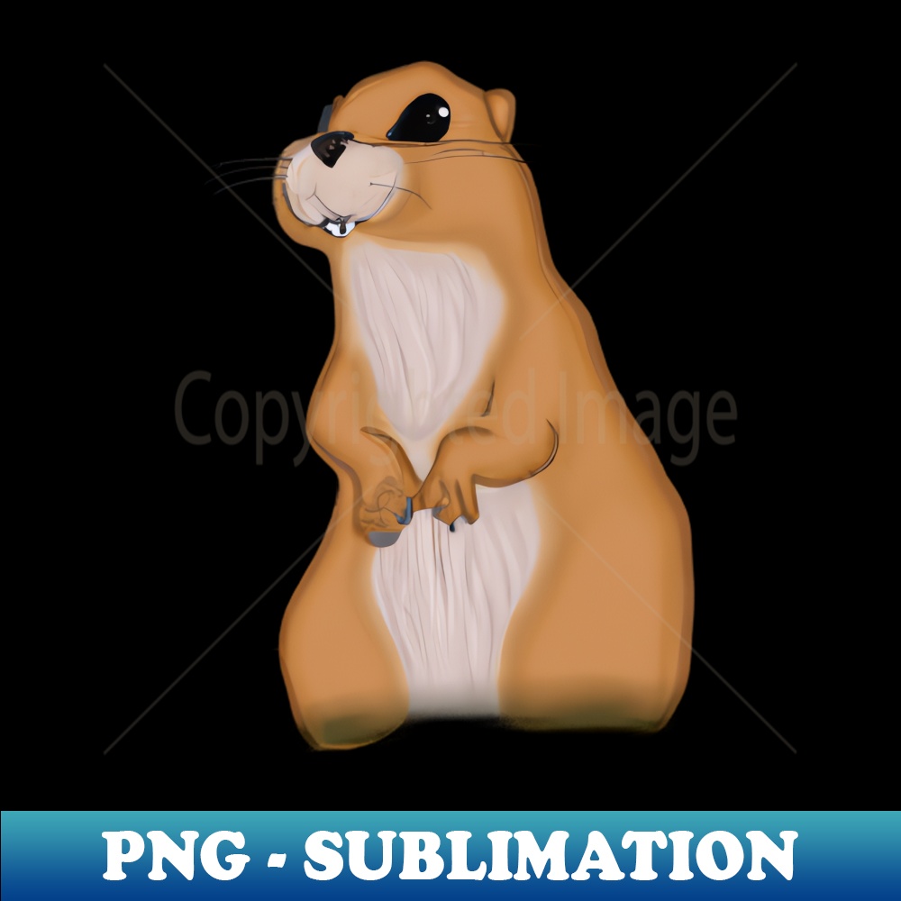 Cute Gopher Drawing - High-Resolution PNG Sublimation File - | Inspire ...