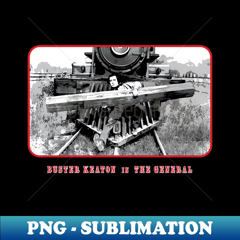 Buster Keaton in The General - Premium PNG Sublimation File | Inspire ...