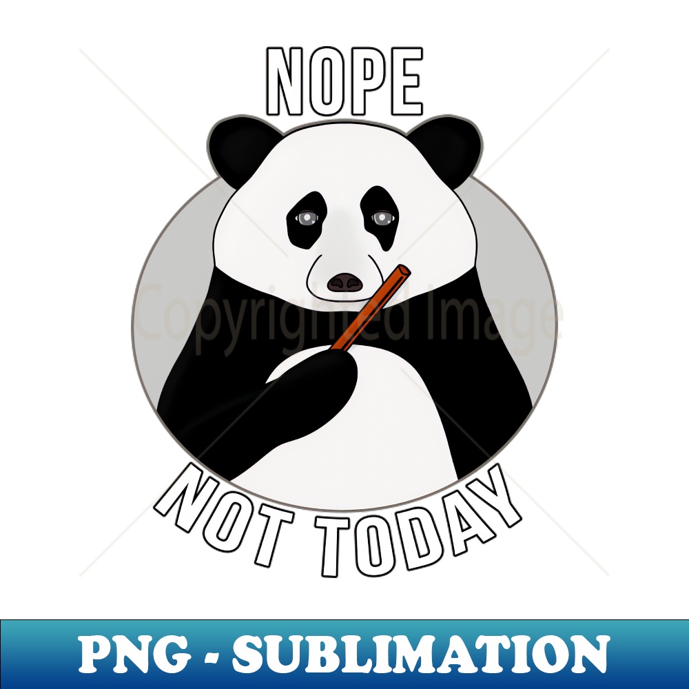 Nope Not Today - Decorative Sublimation PNG File - Stunning - Inspire ...