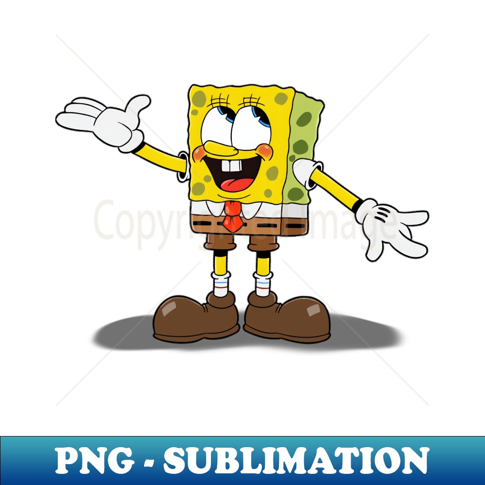 Spongebob - PNG Transparent Sublimation File - Instantly Tra | Inspire ...