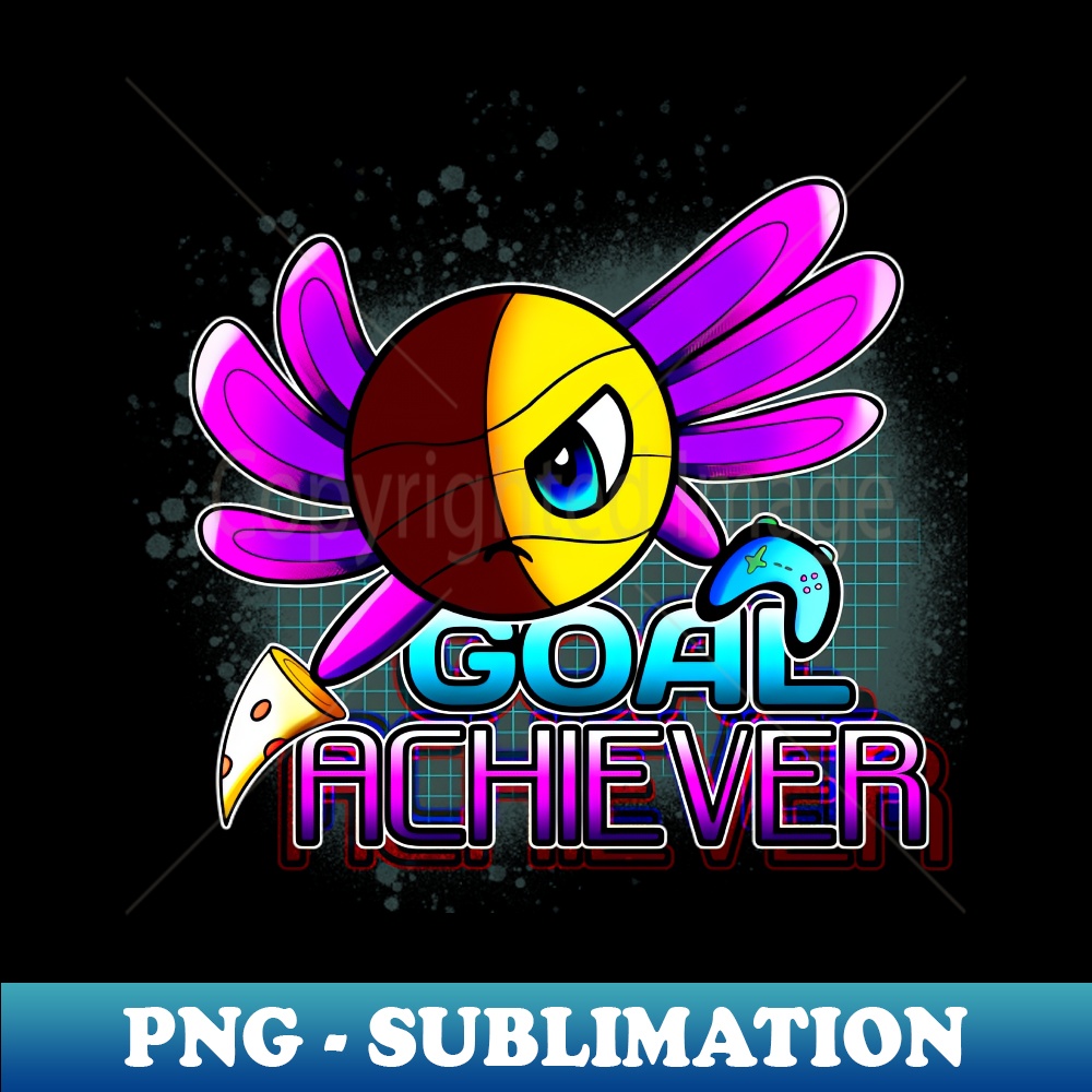 Goal Achiever Axolotl Basketball Season Kids Teens Graphic G - Inspire ...