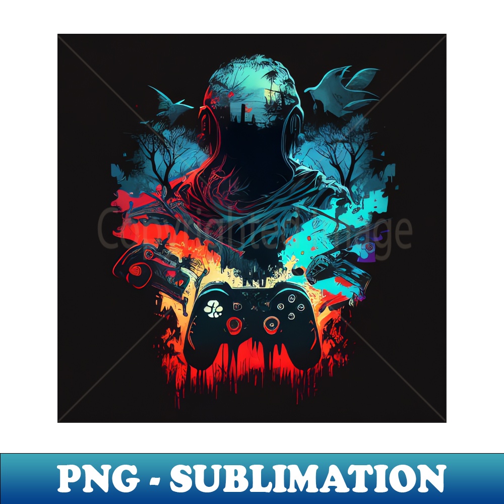 gamer - PNG Transparent Digital Download File for Sublimatio - Inspire ...