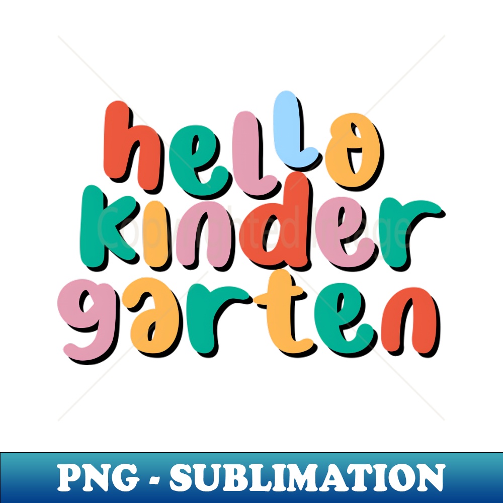 Hello Kindergarten Retro Groovy First day of school - High-Q - Inspire ...