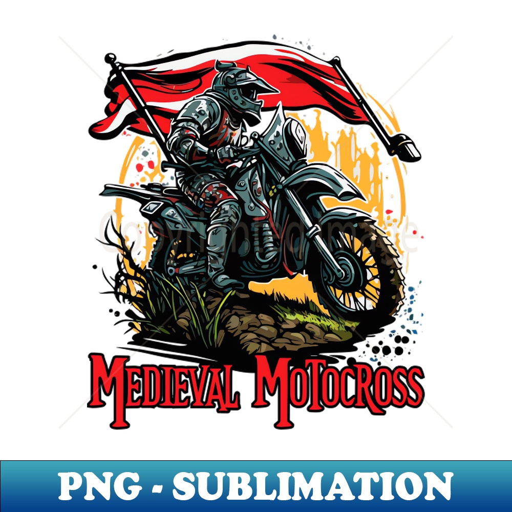 Ancient Kight on Dirt Bike - Medieval Motocross - Sublimatio - Inspire ...