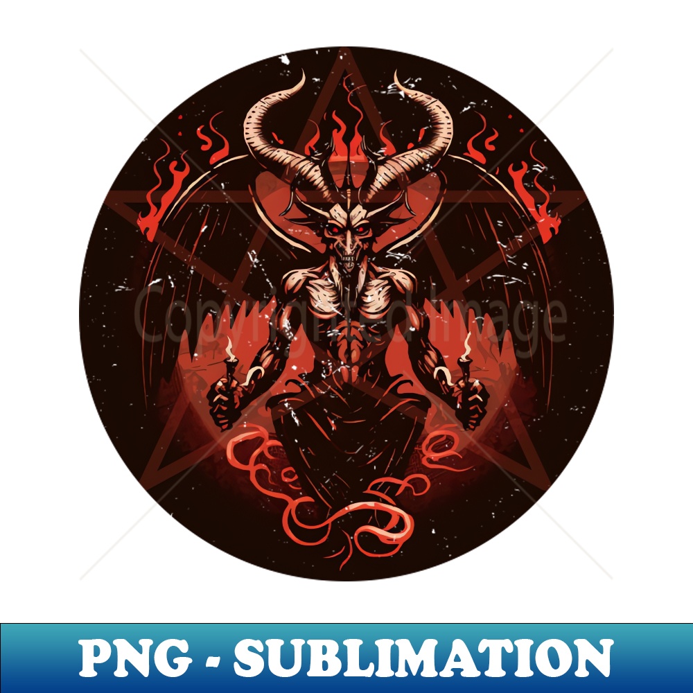 Baphomet Demon Satanic Illustration - Signature Sublimation | Inspire ...