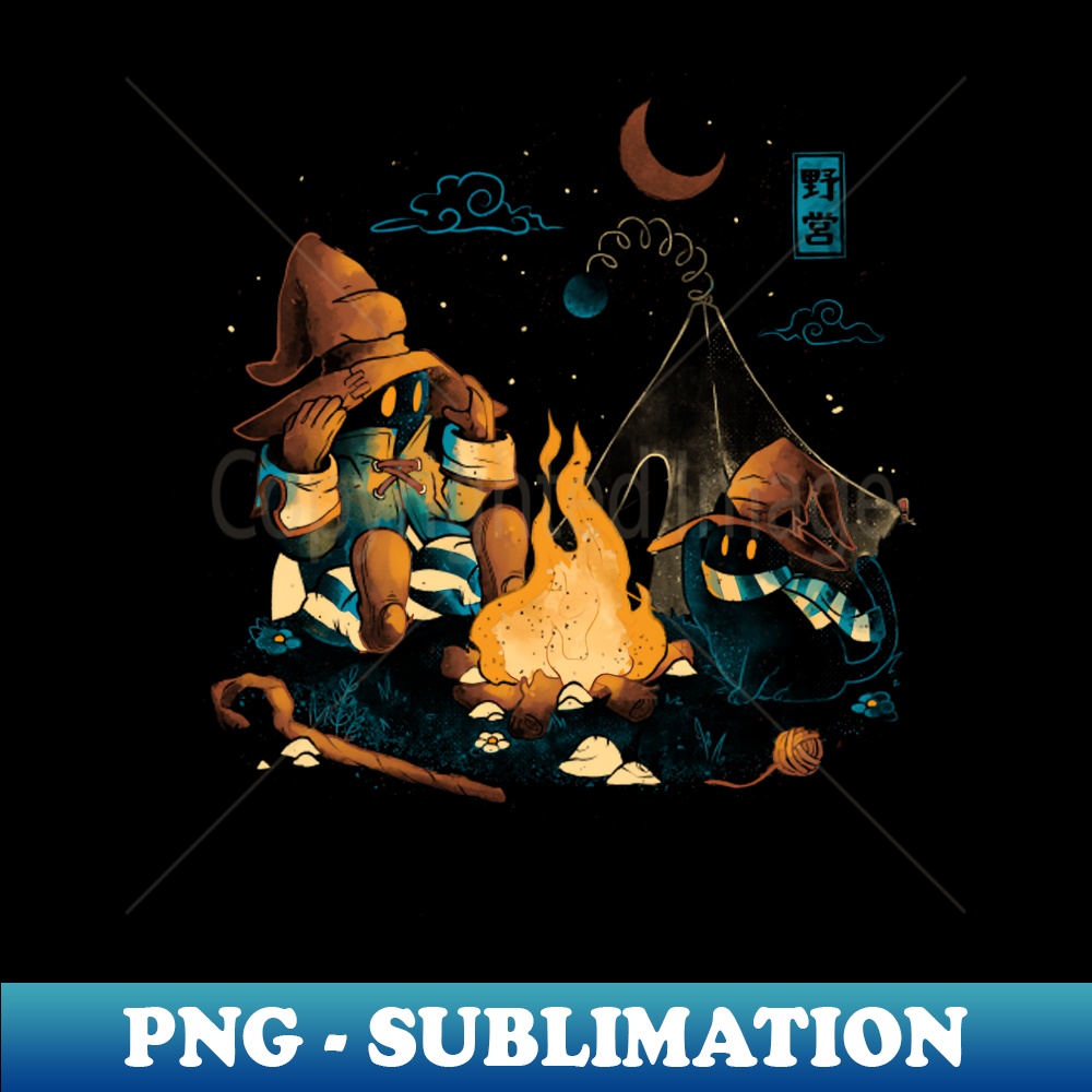 Magic Camp - Cute Game Geek Gift - Sublimation-Ready PNG Fil | Inspire ...