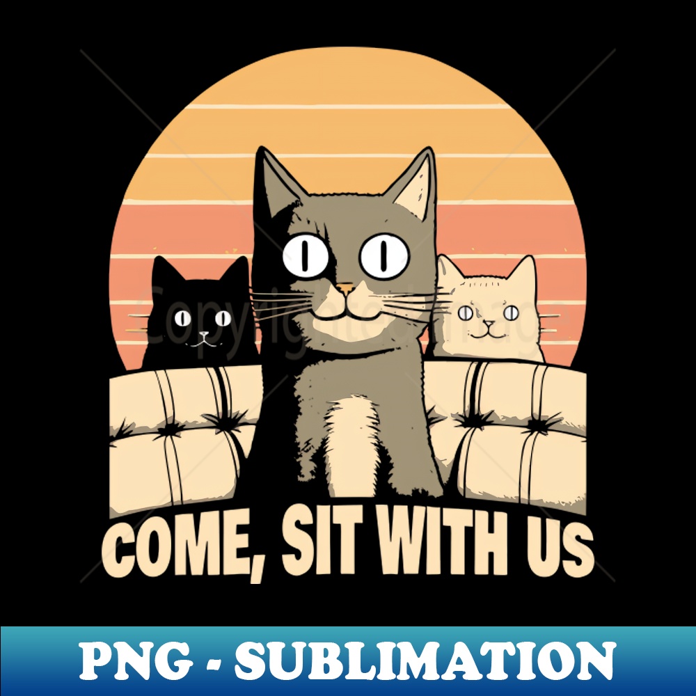 sofa cats invitation retro style cat - Special Edition Subli | Inspire ...