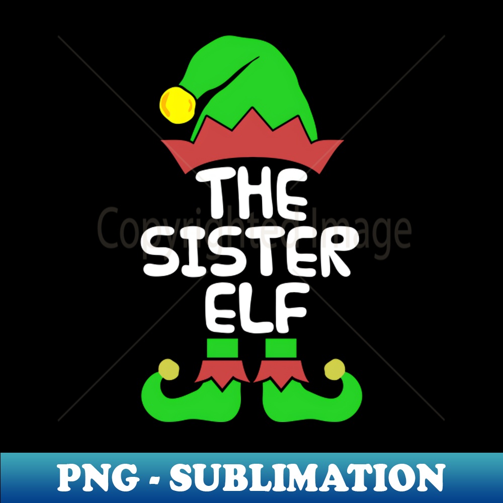 Sister Elf Matching Family Group Christmas Party Pajama - Su | Inspire ...
