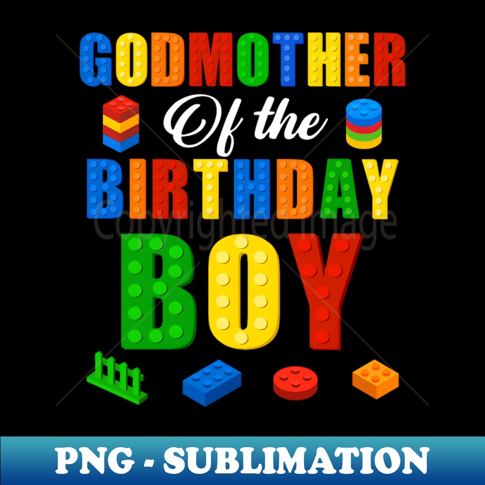 Godmother Birthday Boy Master Builder Building Bricks Blocks | Inspire ...