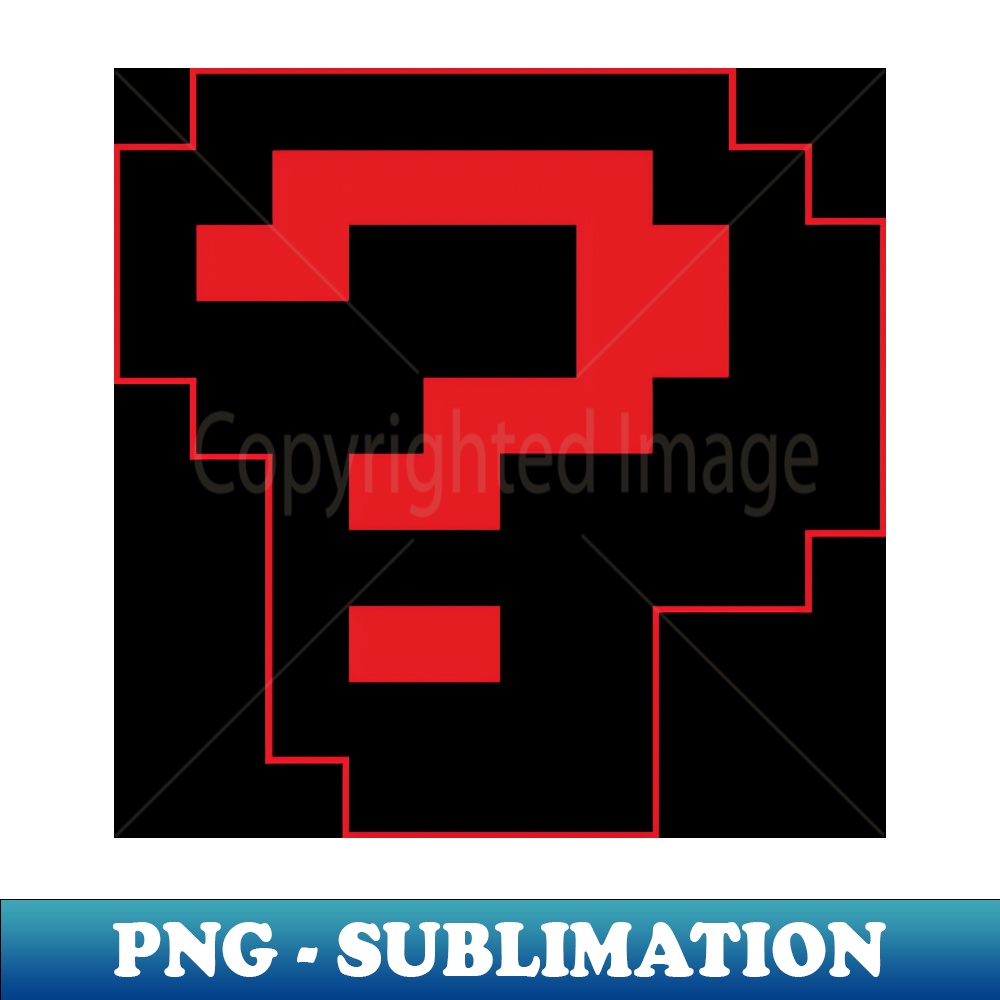 pixel question mark - PNG Transparent Digital Download File | Inspire ...