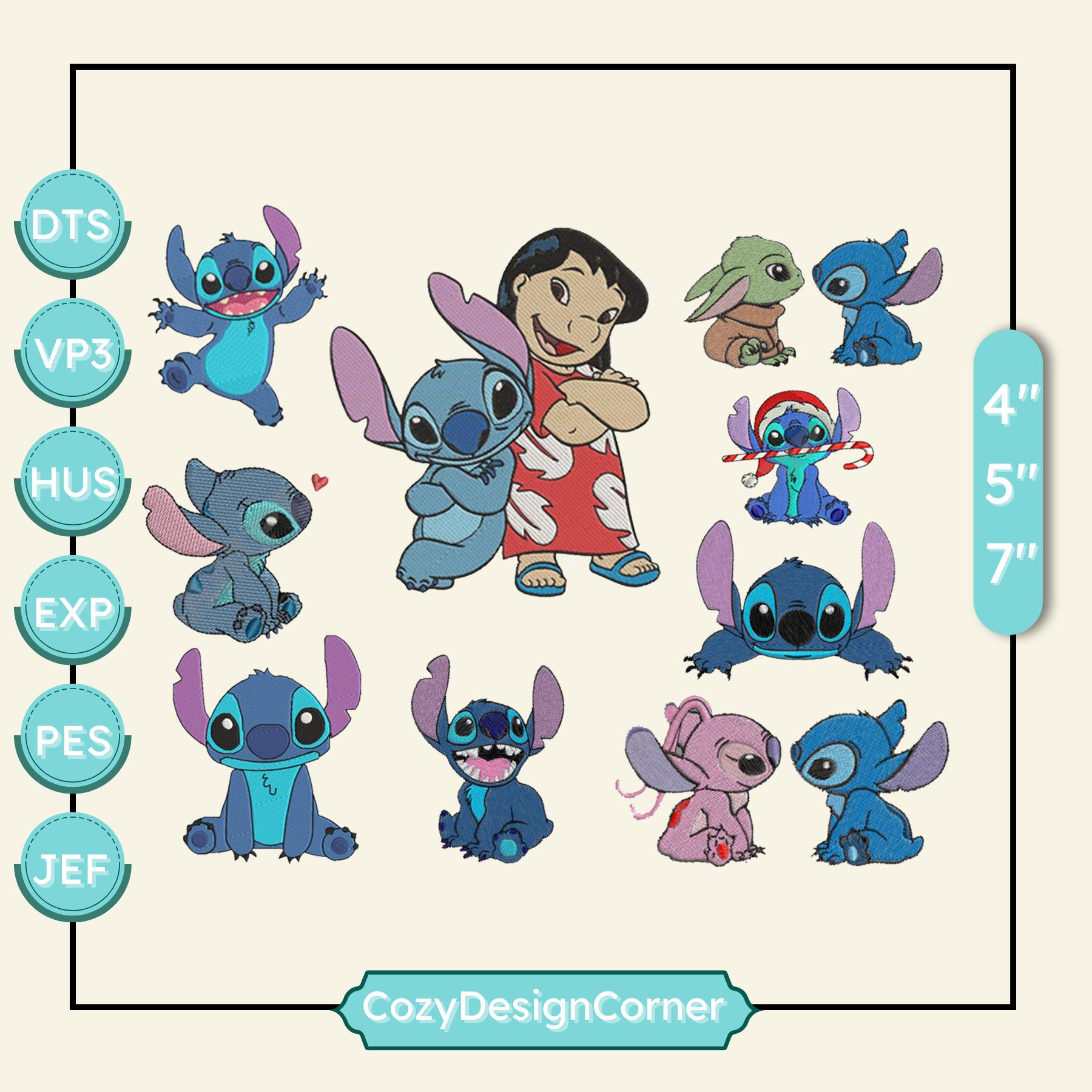 Character Stitch Embroidery Design, Character Embroidery Des | Inspire ...