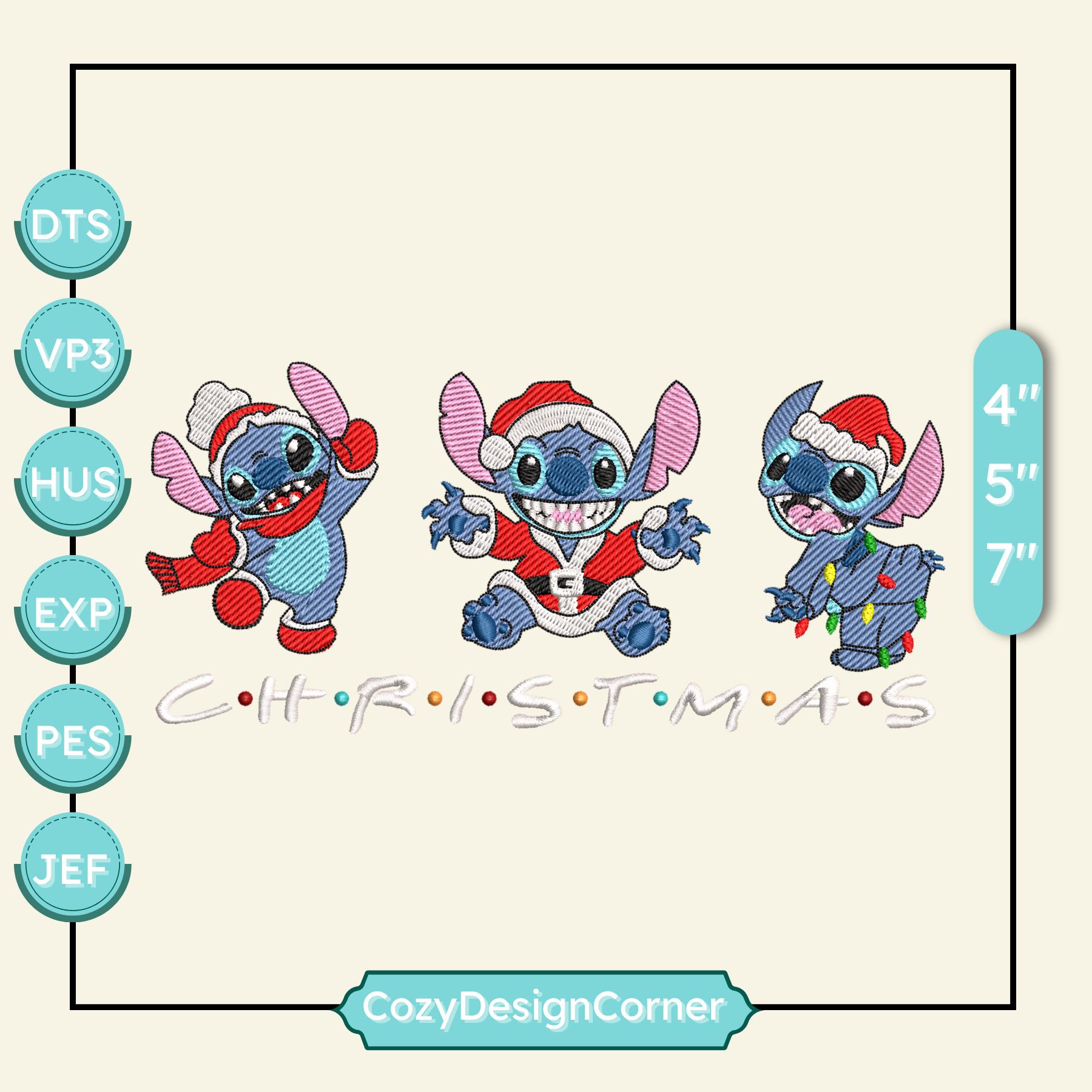 Christmas Stitch Embroidery Designs, Christmas Embroidery De - Inspire ...