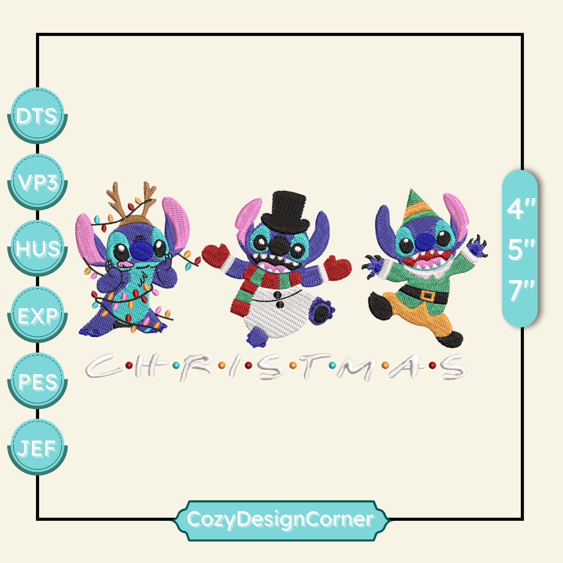 Christmas Stitch Embroidery Designs, Christmas Embroidery De - Inspire ...