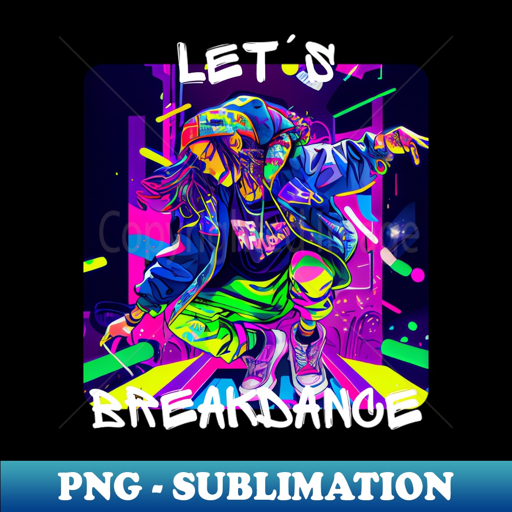 Woman Dancing Breakdance On The Street In Graffiti Look - In | Inspire ...