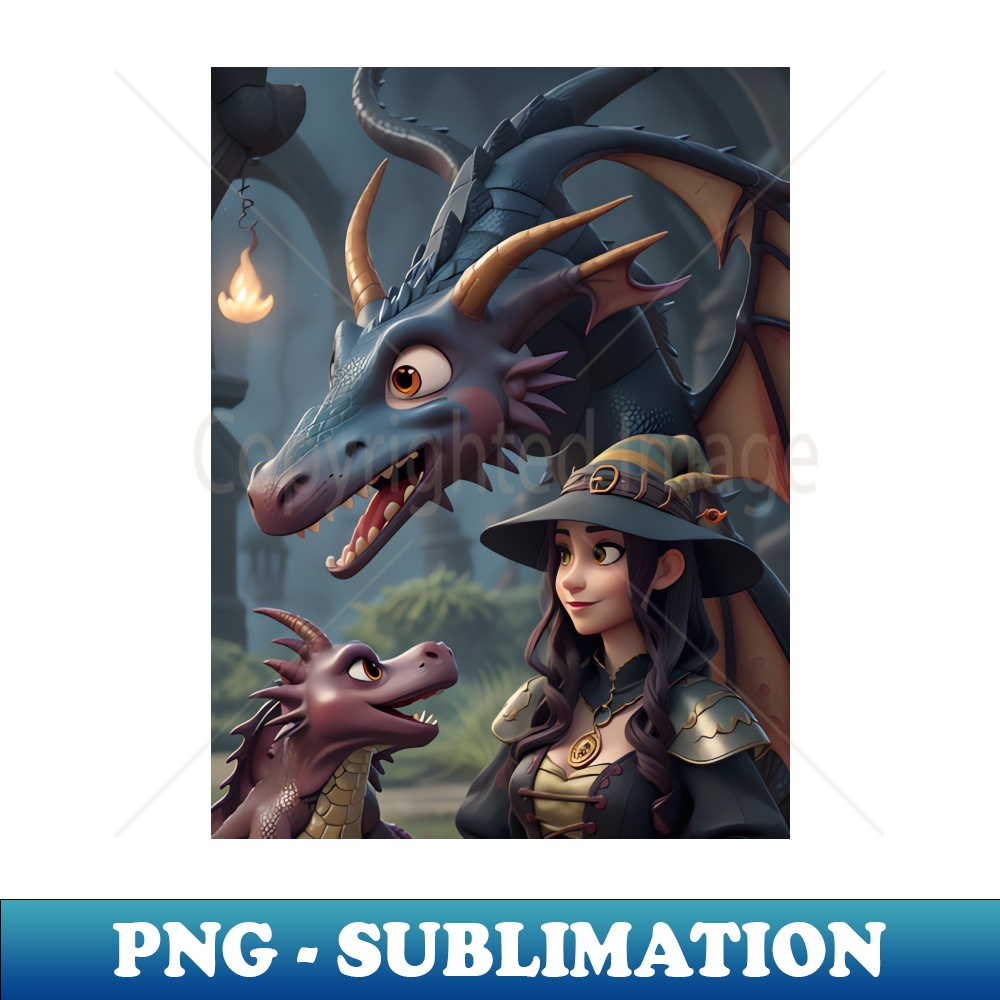 Dragon Animation - Premium Sublimation Digital Download - Ca | Inspire ...