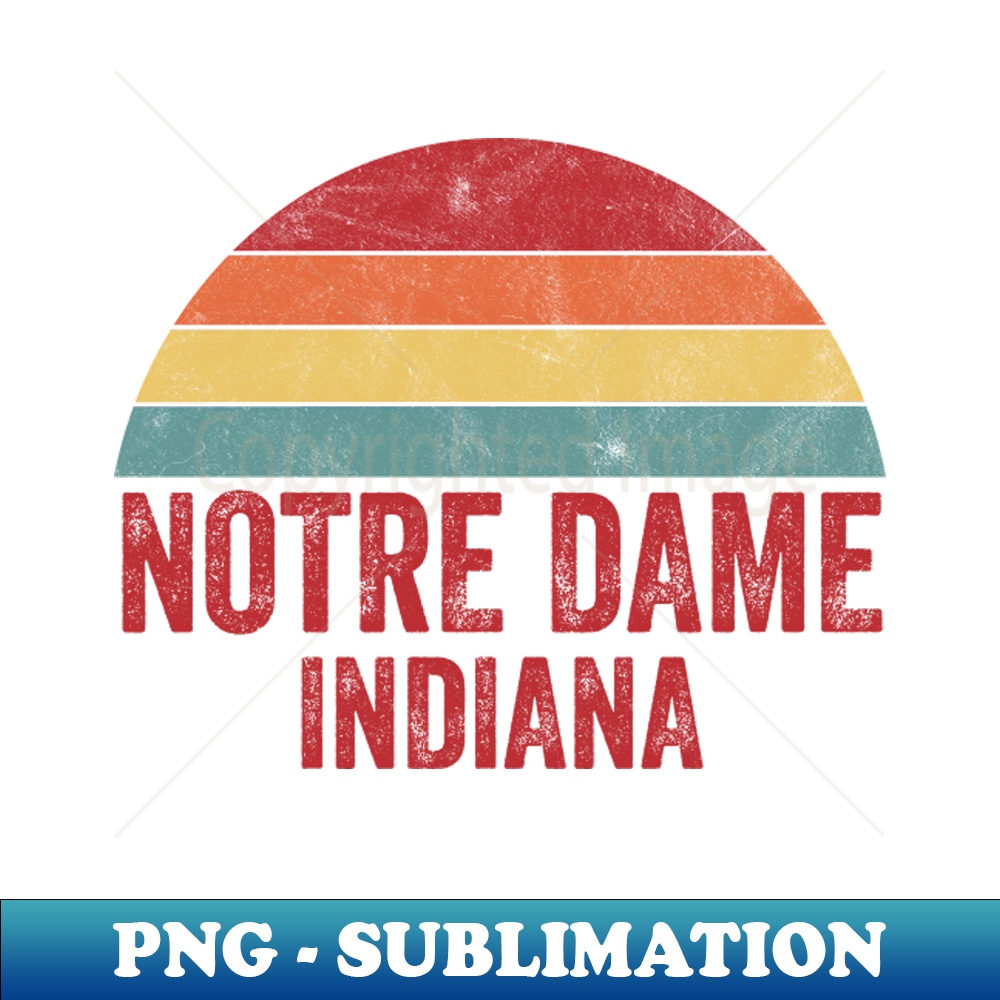Notre Dame Indiana - Instant Sublimation Digital Download - | Inspire ...