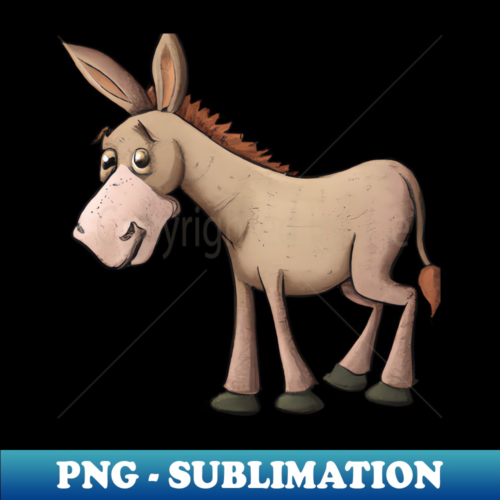 Cute Mule Drawing - Exclusive Sublimation Digital File - Stu | Inspire ...