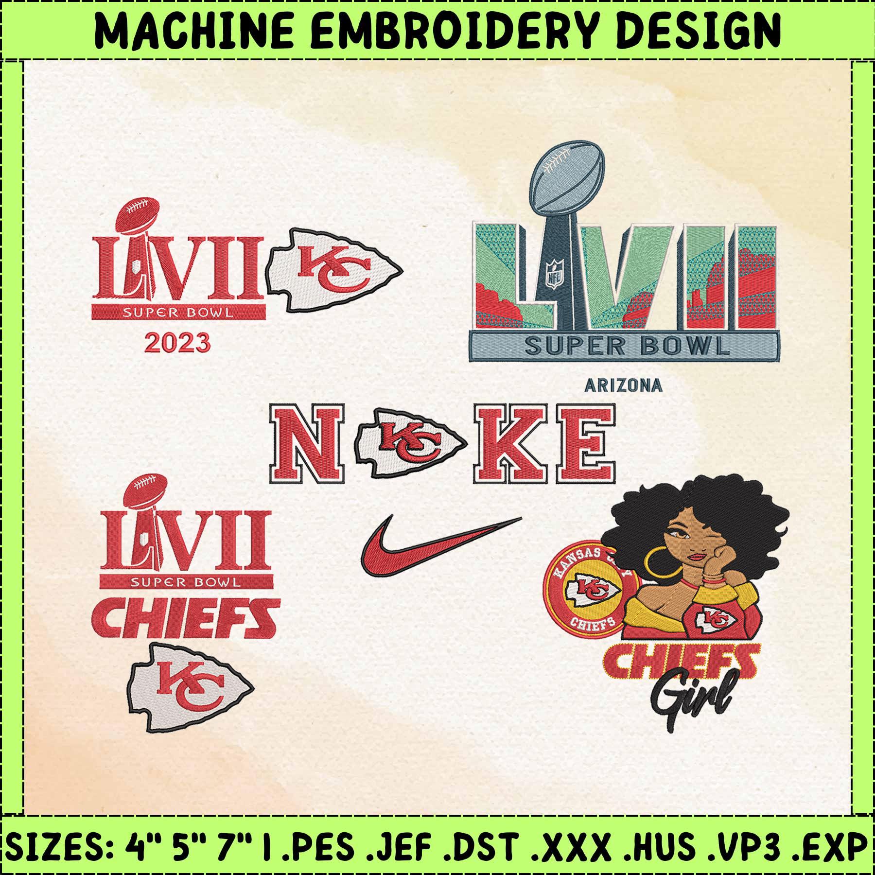 5+ Chiefs Football Logo Embroidery Bundle, Famous Football T | Inspire ...