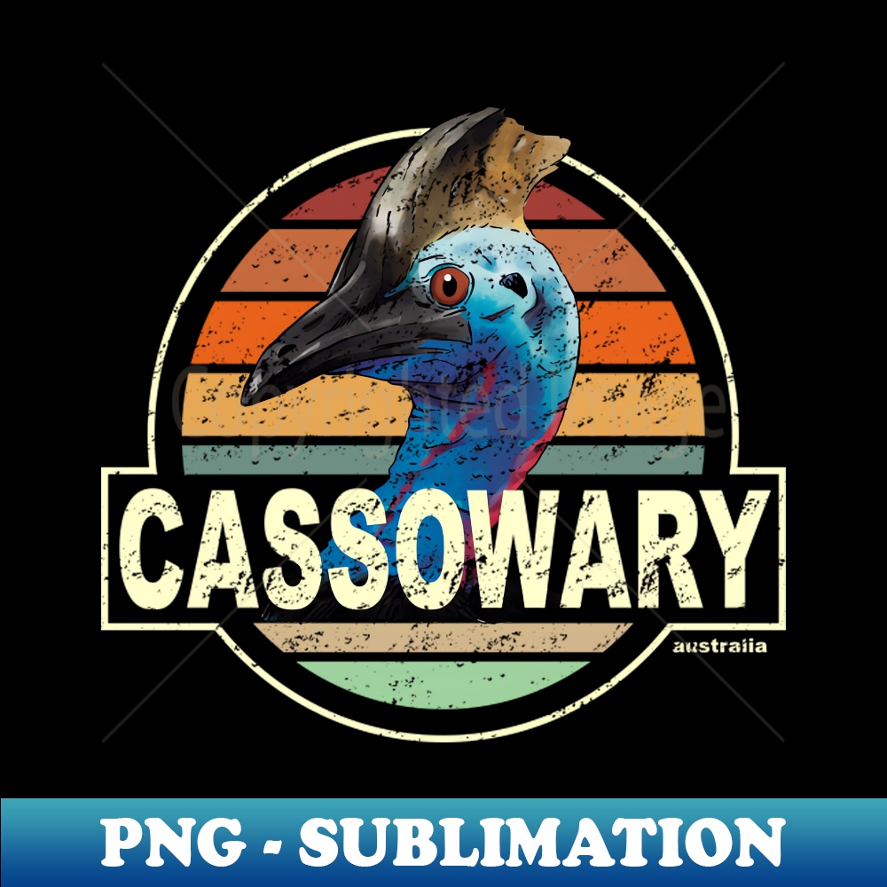 Cassowary - PNG Transparent Sublimation File - Create with C | Inspire ...