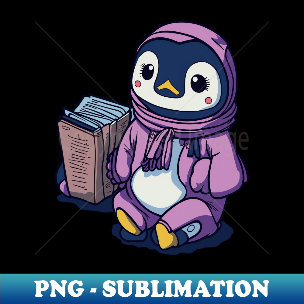 Penguins Bedtime Tale - Kawaii Chibi Penguin Design - Elegan | Inspire ...