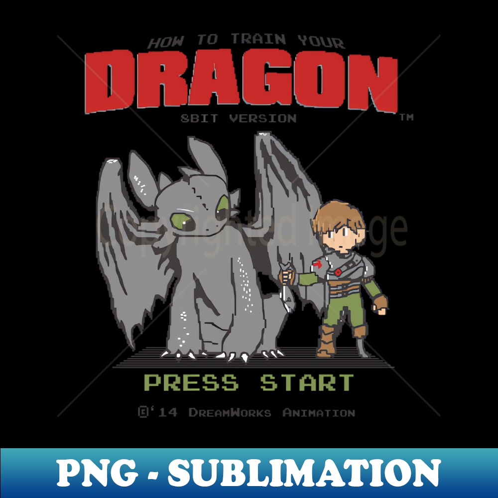 How To Train Your Dragon 8Bit Version - Special Edition Subl | Inspire ...