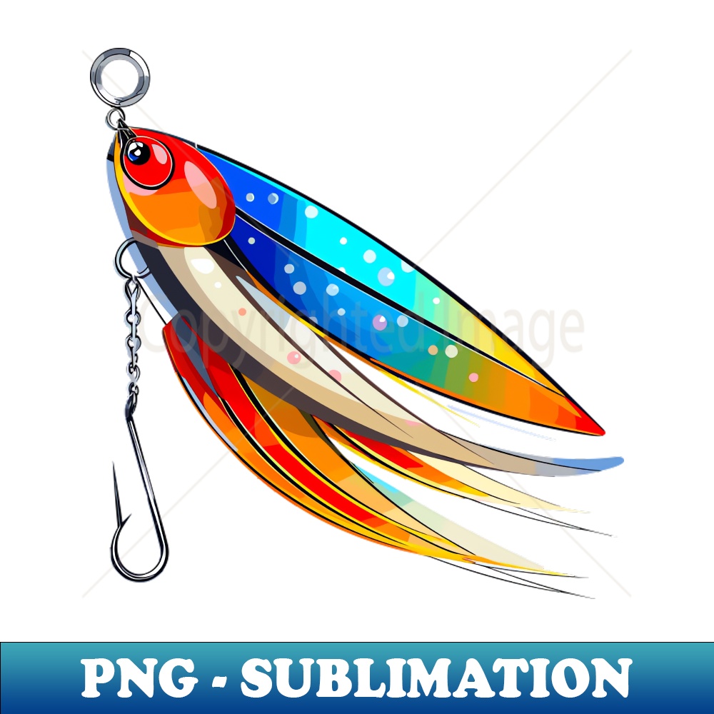 Spinner Fishing Lure Fisherman Fishing lover - Elegant Subli | Inspire ...