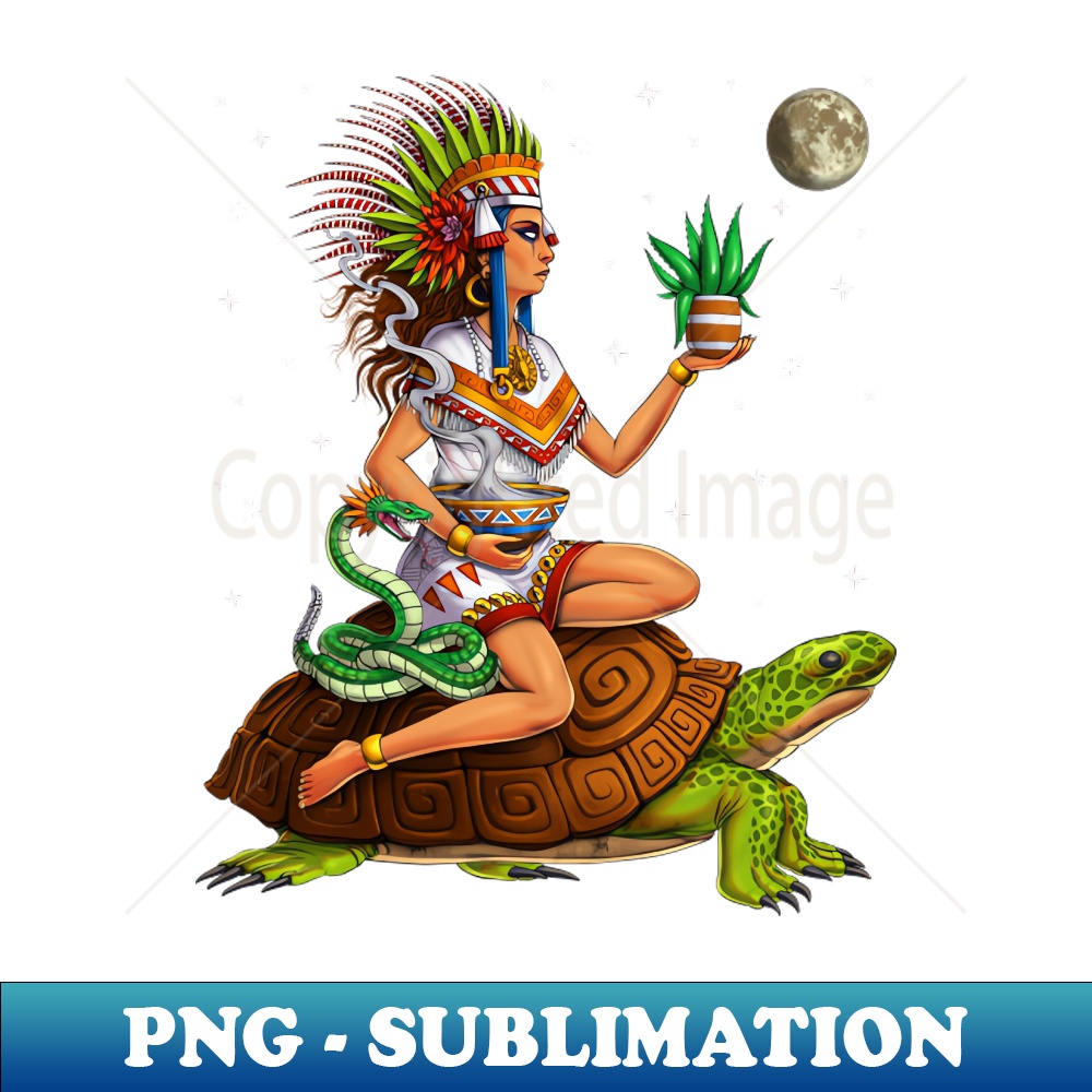 Aztec Goddess Mayahuel - PNG Transparent Digital Download Fi | Inspire ...