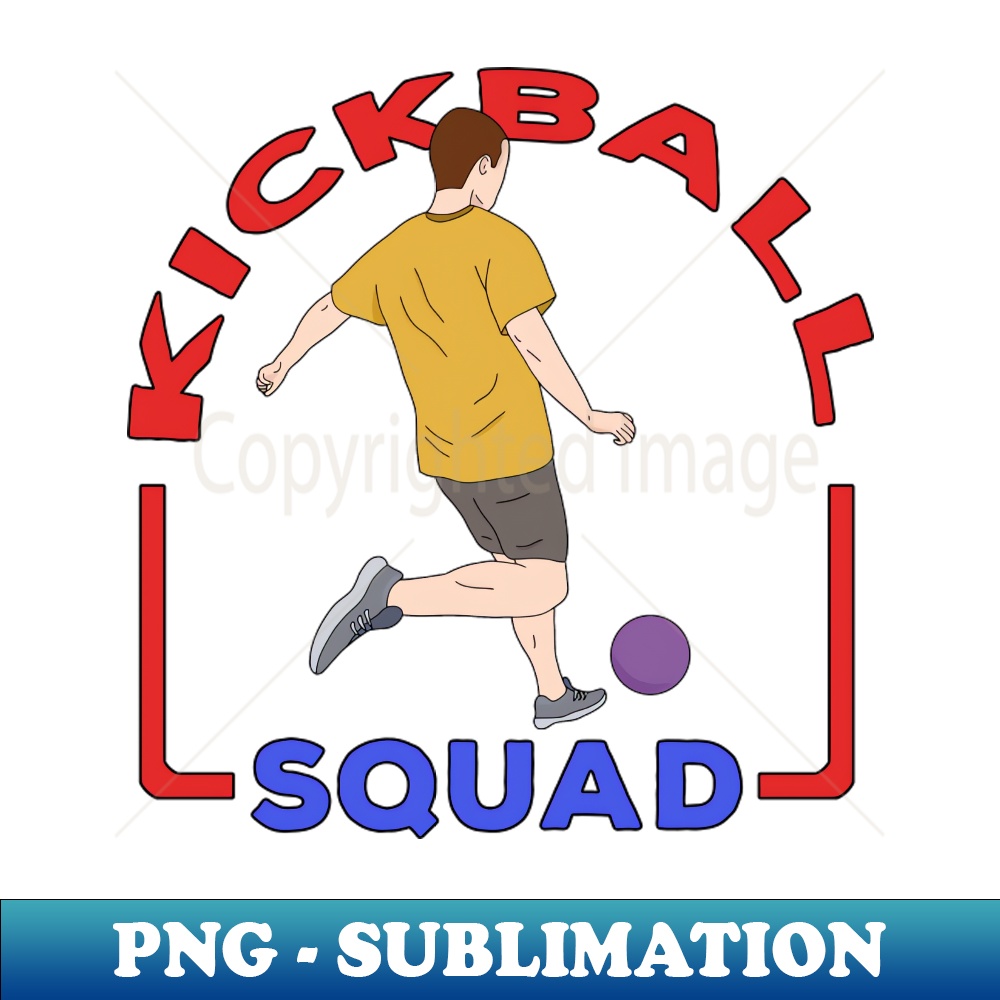 Kickball Squad - PNG Transparent Sublimation Design - Bring | Inspire ...