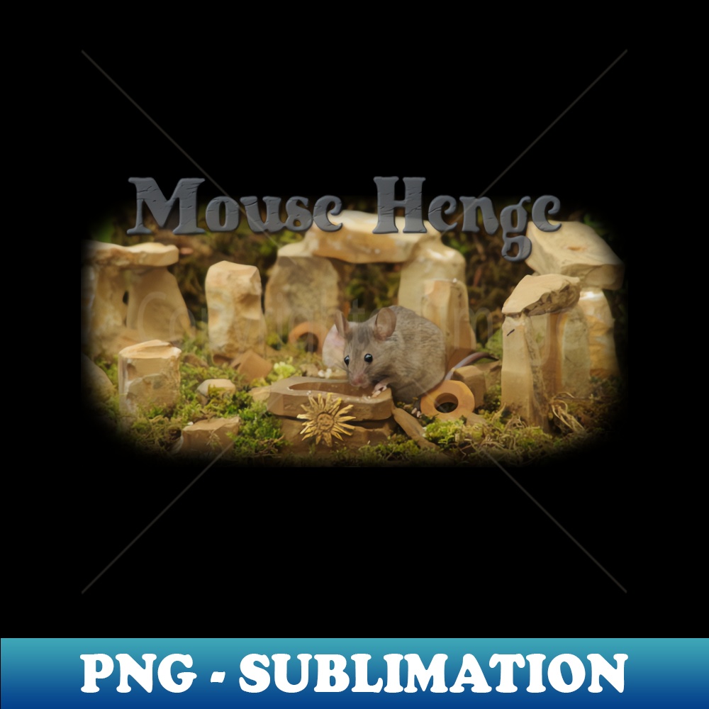 Mouse Henge summer solstice - PNG Transparent Digital Downlo - Inspire ...
