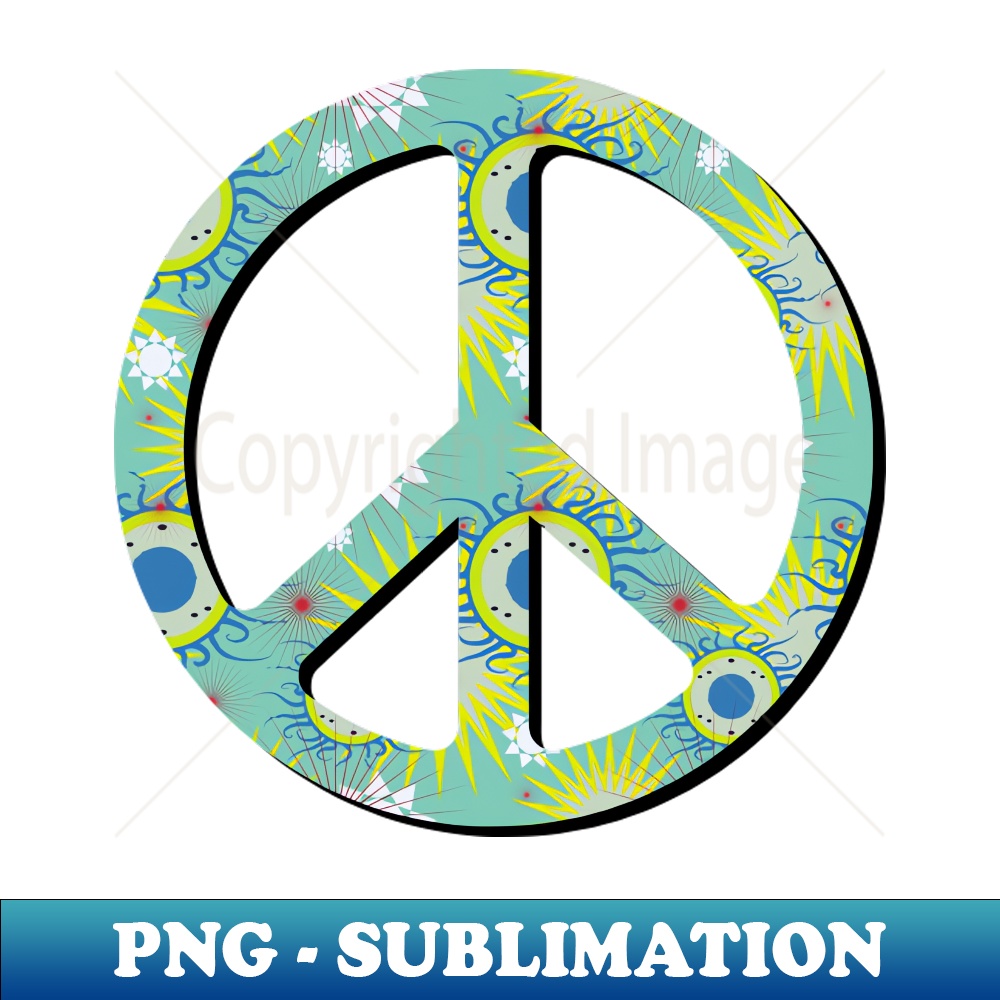 sunny sun symbol of peace - Unique Sublimation PNG Download | Inspire ...