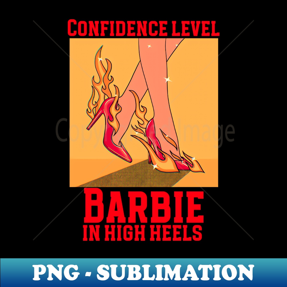 Barbie High Heels - Exclusive Sublimation Digital File - Unl | Inspire ...