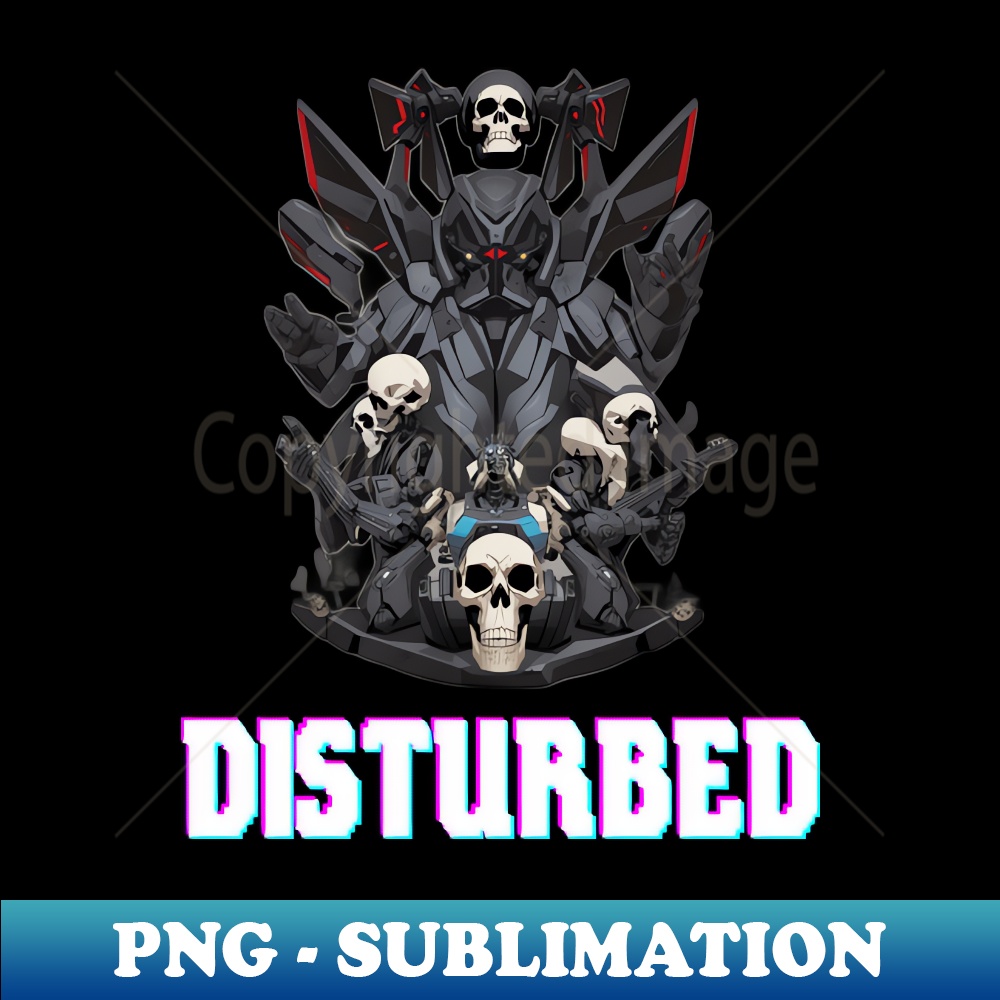 Disturbed - PNG Transparent Digital Download File for Sublim | Inspire ...
