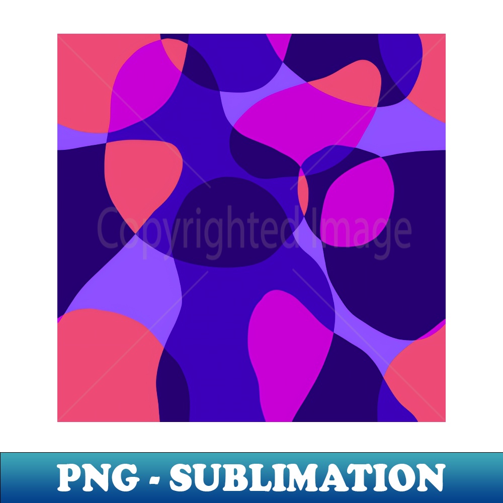Abstract Blob Pattern - Retro PNG Sublimation Digital Downlo | Inspire ...