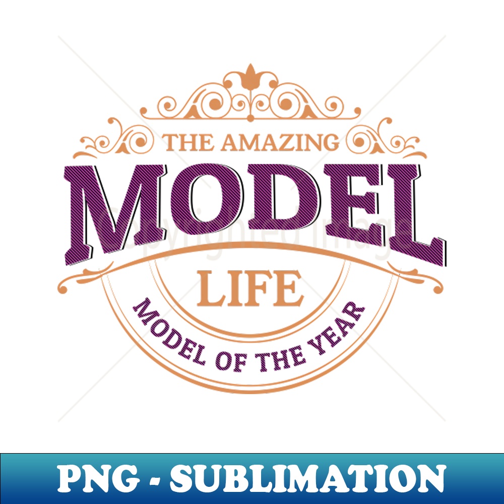 Model Life - Aesthetic Sublimation Digital File - Bring Your - Inspire ...
