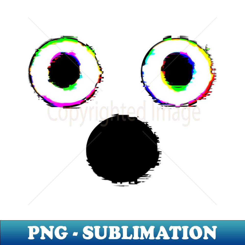 Glitch Ghost Face Halloween Trick Or Treat Graphic Illustrat | Inspire ...