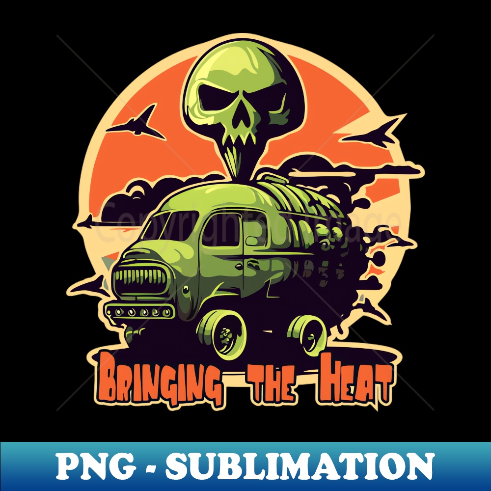 bring the heat Monster Truck - Artistic Sublimation Digital | Inspire ...