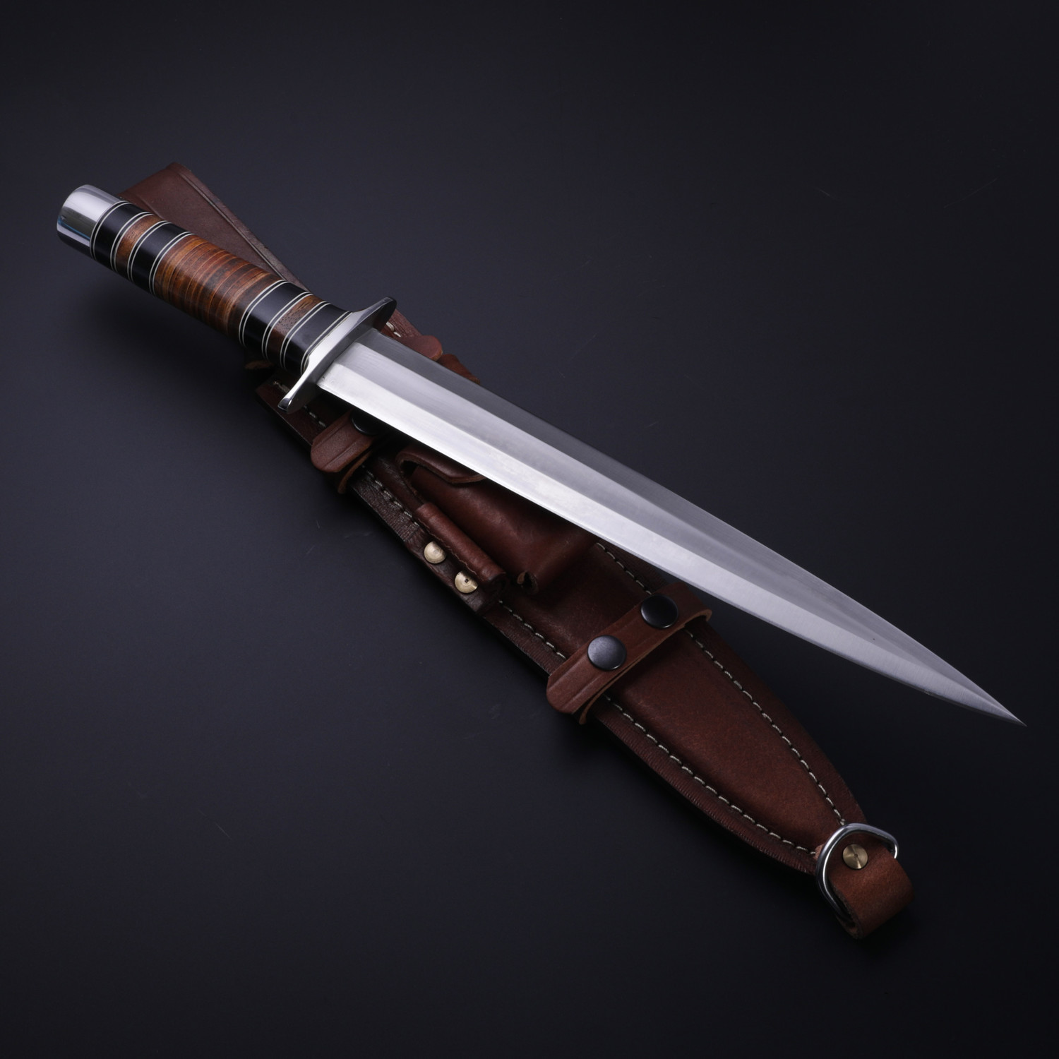 Tactical Battle Ready D2 Tool Steel Combat Dagger Knife With | Inspire ...