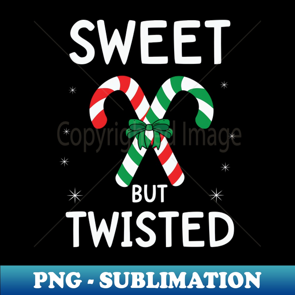 Sweet But Twisted Christmas Candy Stick - PNG Transparent Di | Inspire ...