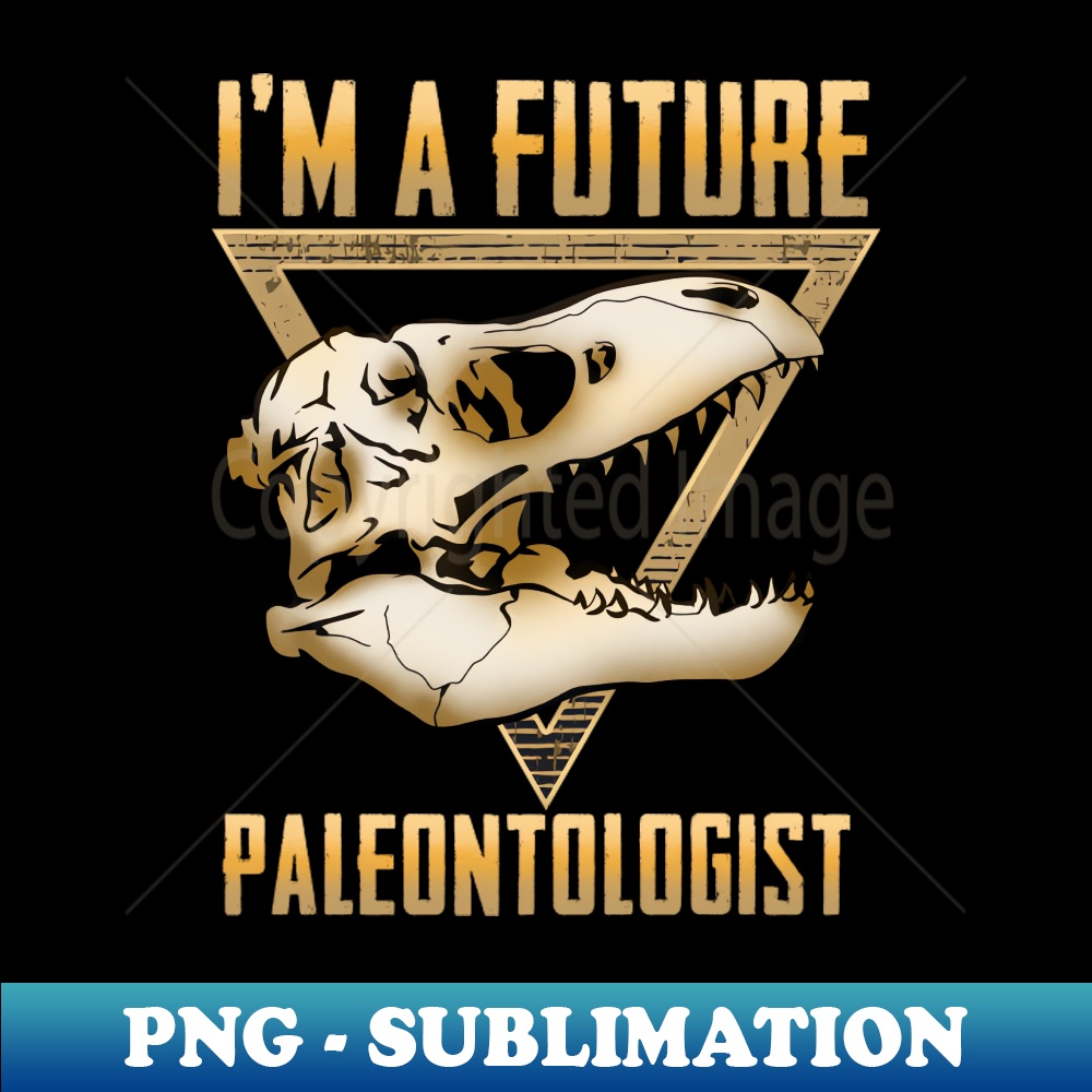 Cute Im A Future Paleontologist Dinosaur Fossil - PNG Transp - Inspire ...