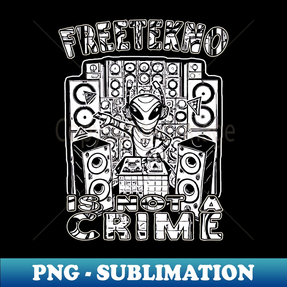 Free Tekno Is Not A Crime - Aesthetic Sublimation Digital Fi - Inspire ...