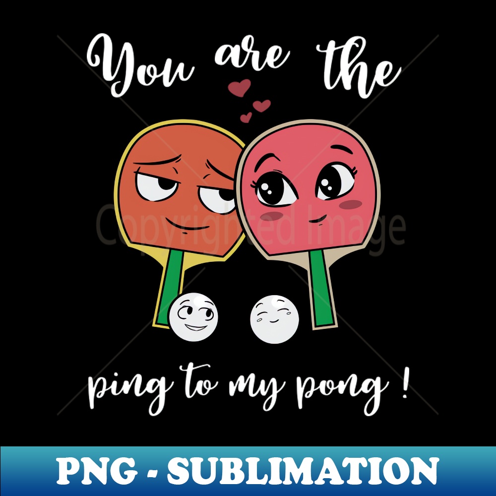 Ping Pong Table Tennis Cute Couple Gift Anniversary Love - U | Inspire ...