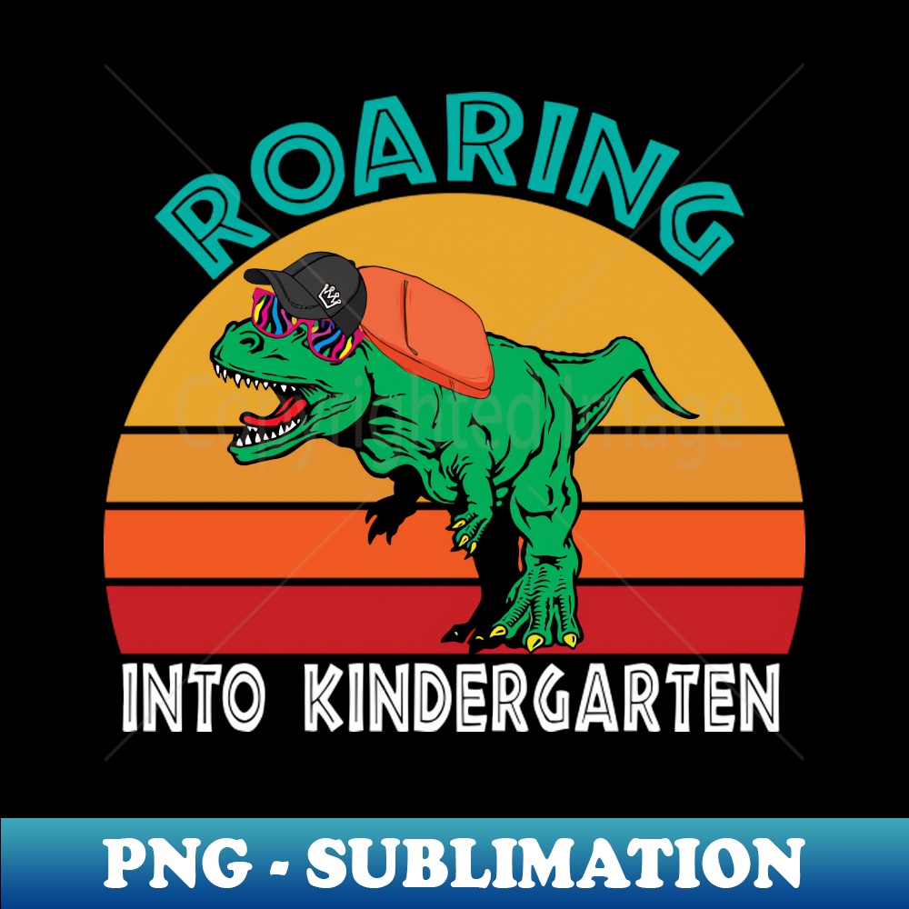 Roaring Kindergarten Dinosaur T Rex Back To School - Profess | Inspire ...