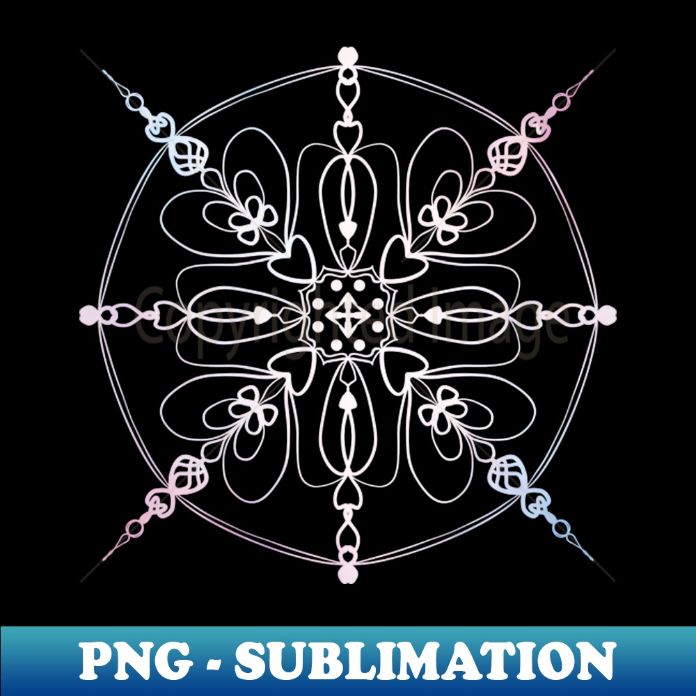 Beautiful Mandala with Pastel Colours - Premium PNG Sublimat | Inspire ...