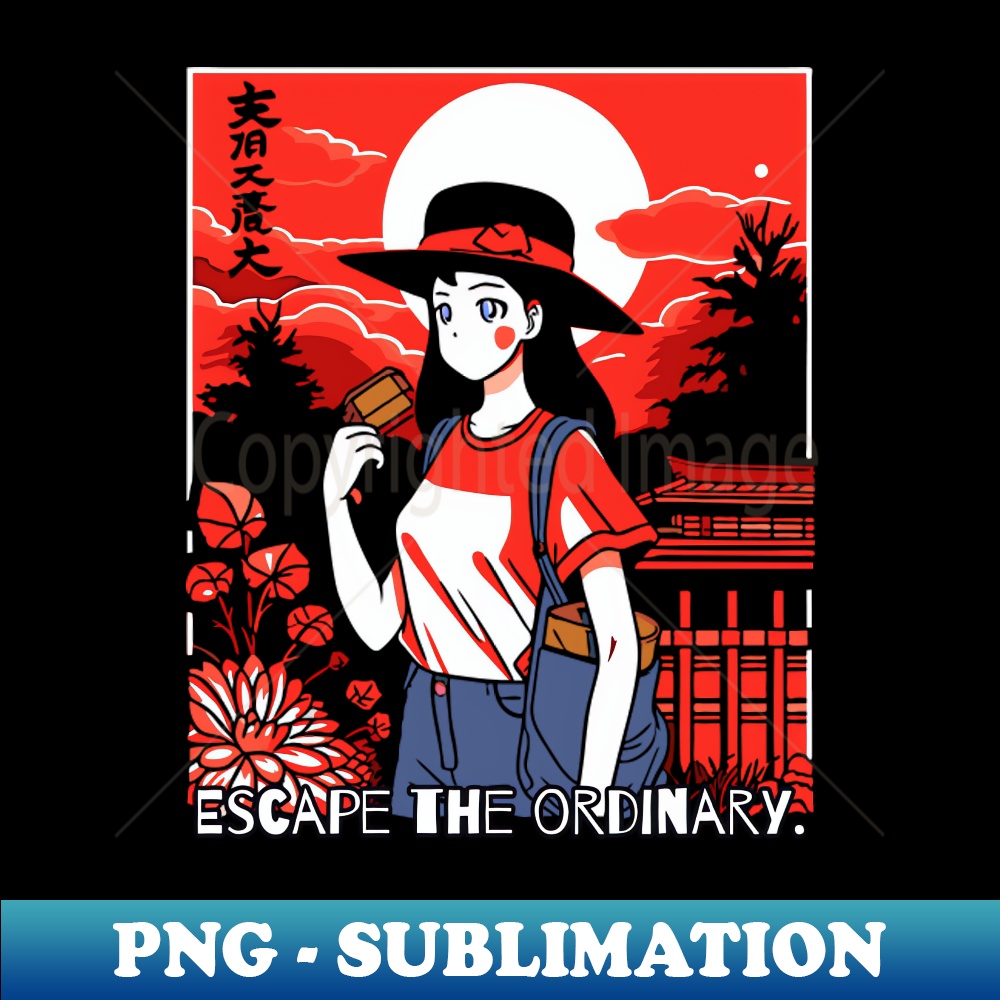 Escaping the Ordinary Anime Girls Adventure - Artistic Subli | Inspire ...