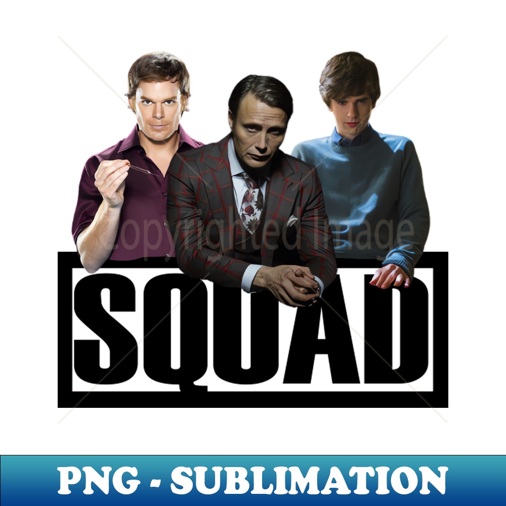 Serial Killer Squad - PNG Transparent Sublimation File - Per - Inspire ...