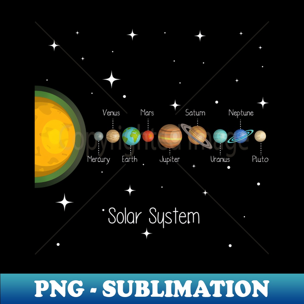 Solar system planets - Stylish Sublimation Digital Download | Inspire ...