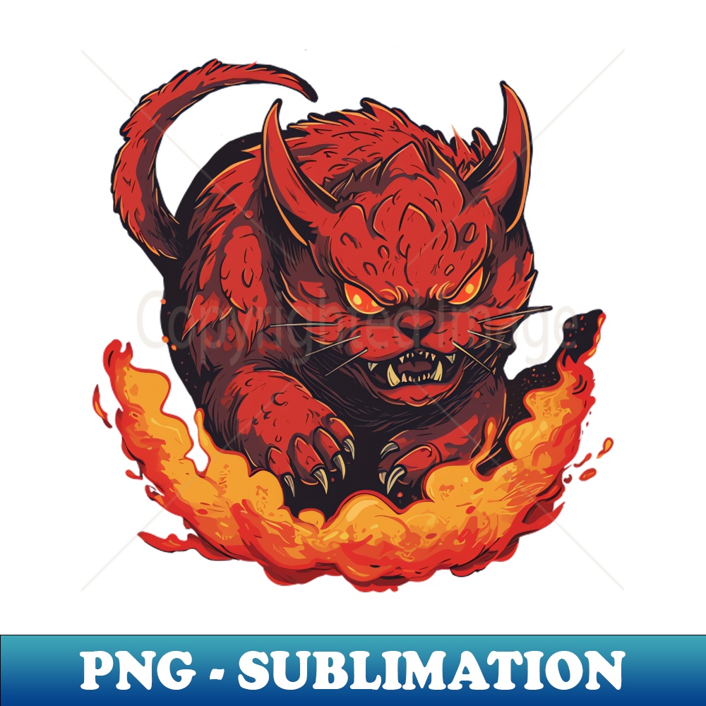 Balrog Cat - Elegant Sublimation PNG Download - Boost Your S | Inspire ...