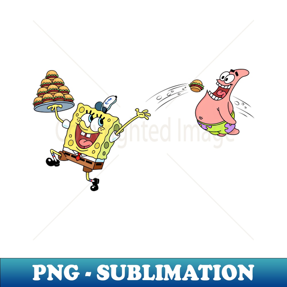 SpongeBob Patrick - Aesthetic Sublimation Digital File - En - Inspire ...